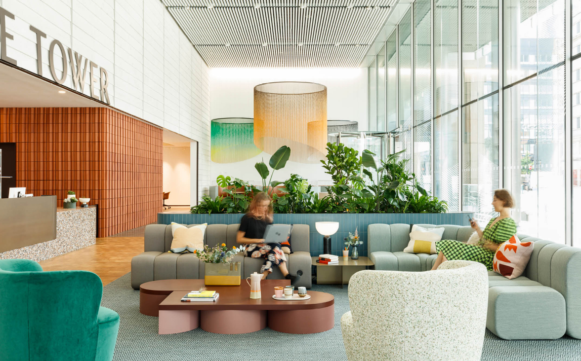 Aldgate Tower Reception | Projects Settings | QOB